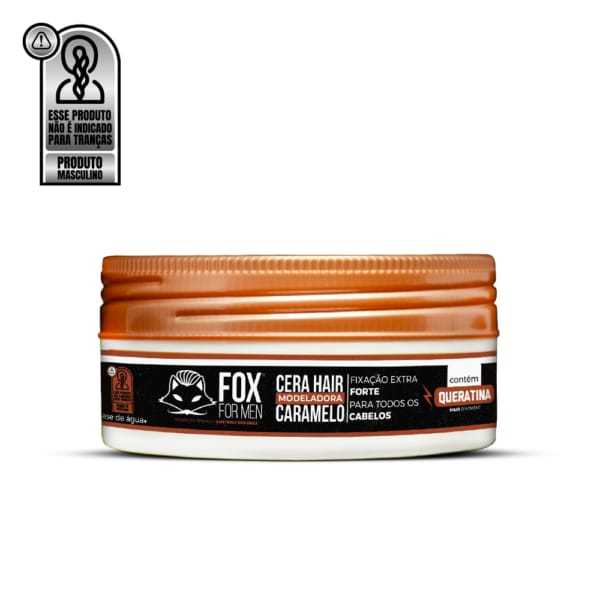 Cera Modeladora Fox Caramelo 130G | Shopee Brasil