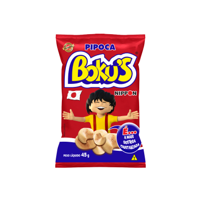 10 UN PIPOCA BOKUS DOCE 45g ORIGINAL | Shopee Brasil