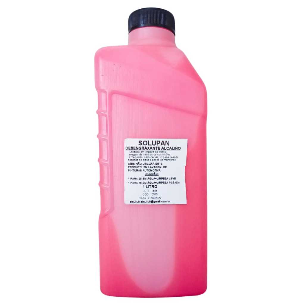 Solupan Concentrado Desengraxante Limpeza Pesada AUTOMOTIVA CARRO MOTO ...