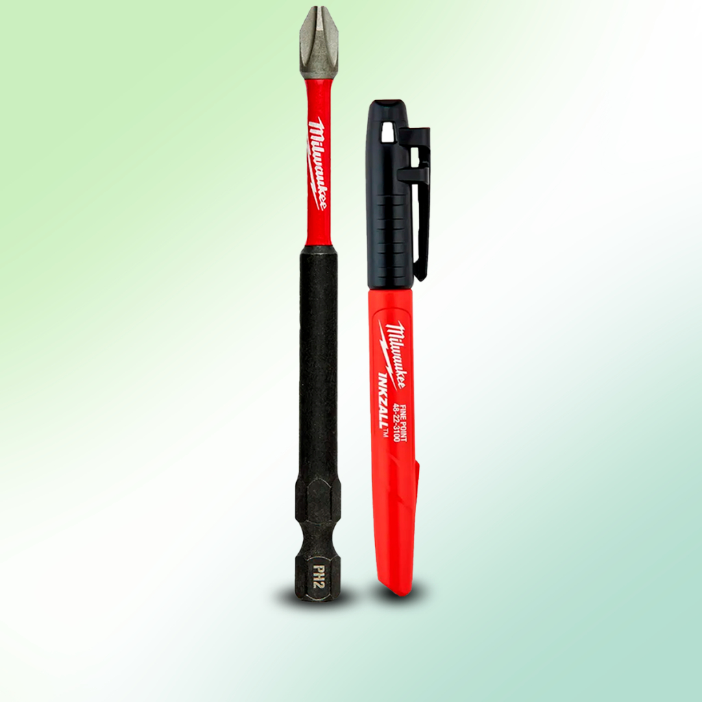 Kit 1 Bit Philips Ph2 X 89MM 48-32-4562 + 1 Caneta Ponta Fina Preta 48 ...