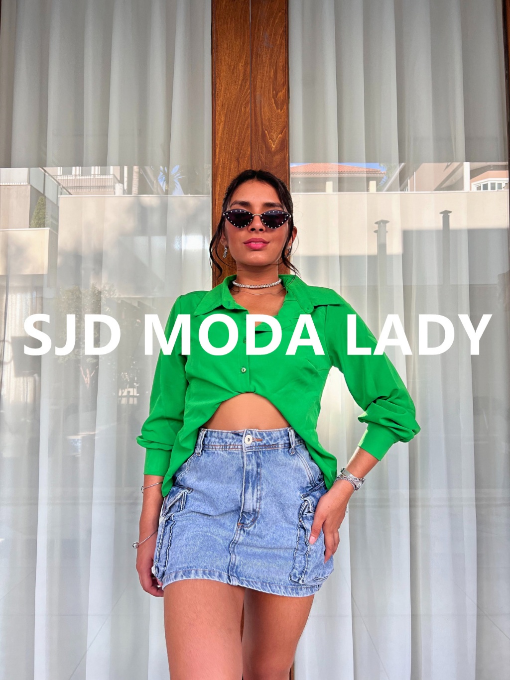 SJD MODA LADY camisa blusa alfaiataria social manga longa com botao | Shopee Brasil