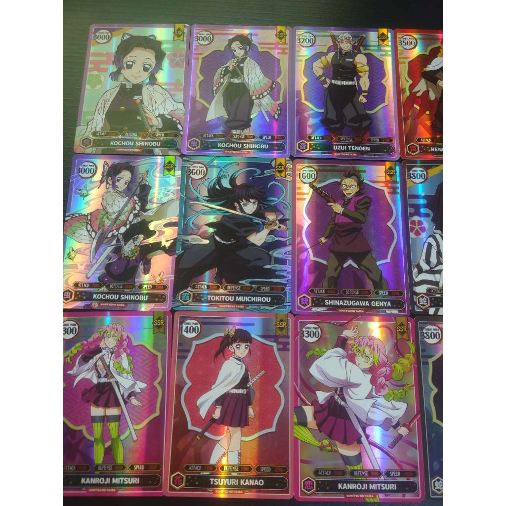 DEMON SLAYER CARD GAME | Shopee Brasil