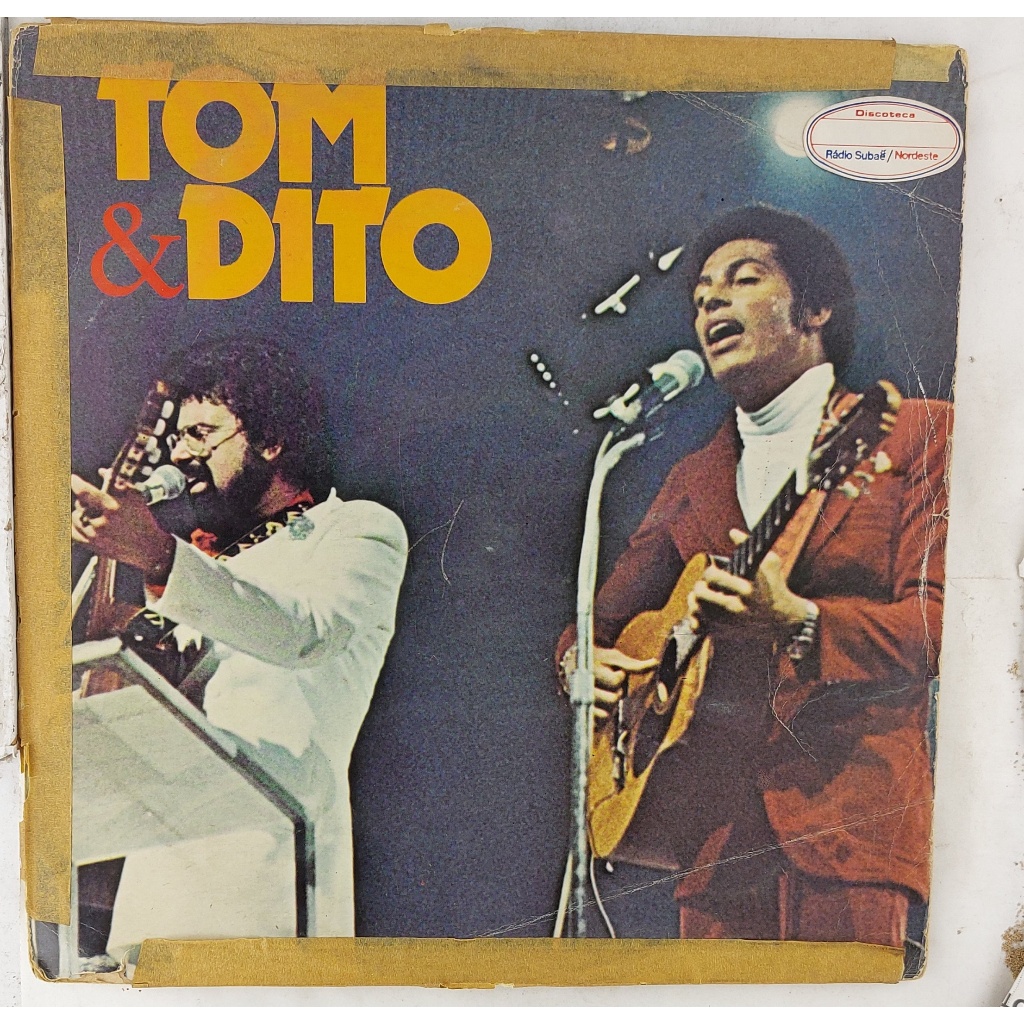 Lp Tom & Dito 1977 - Disco De Vinil - T115 | Shopee Brasil