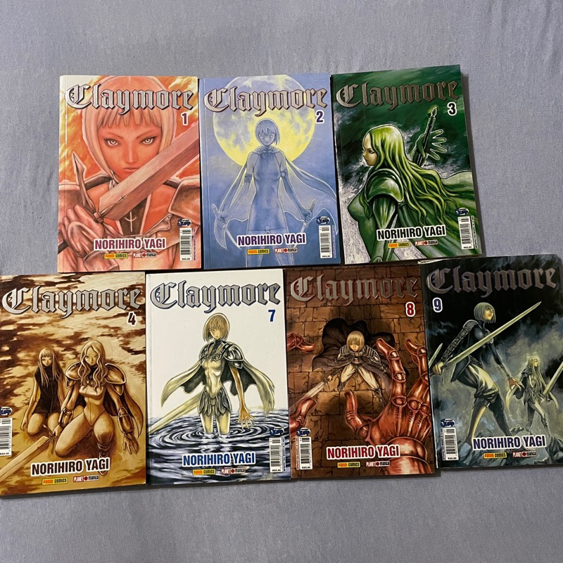 Mangá Claymore — Vol. 1, 2, 7 | Shopee Brasil
