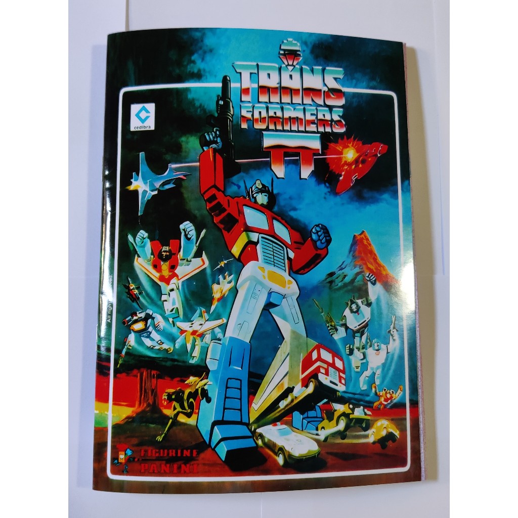 Álbum Transformers 1986 | Shopee Brasil