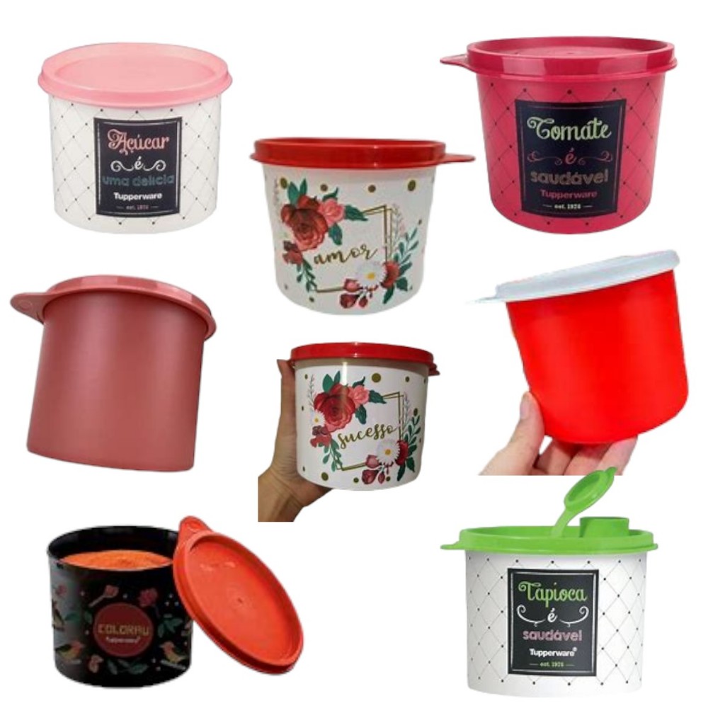 Redondinha 500ml - Tupperware Modelos diversos | Shopee Brasil