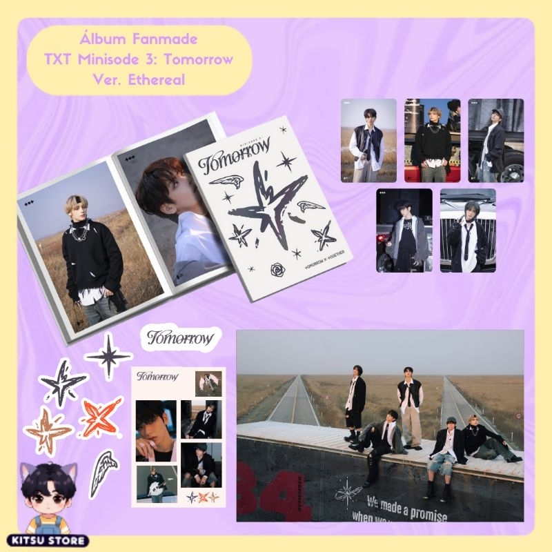 Álbum Fanmade TXT minisode 3: Tomorrow | Shopee Brasil
