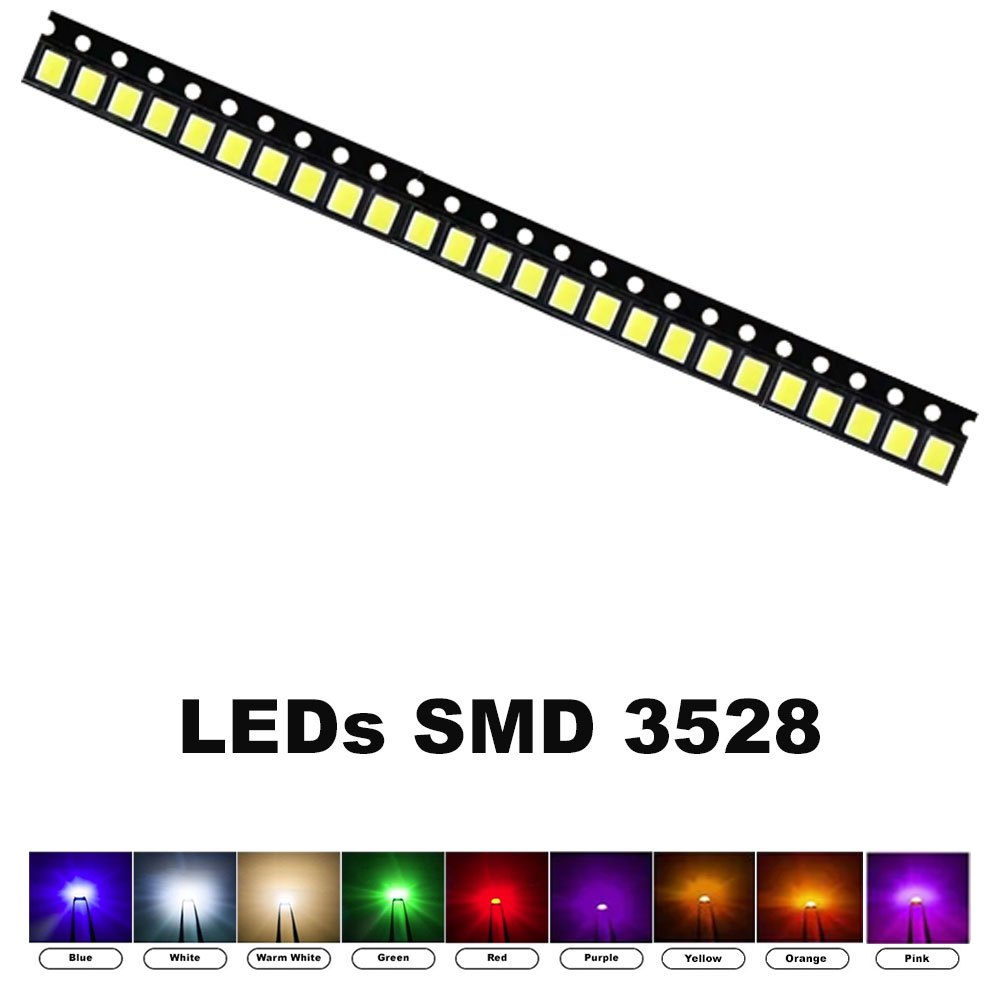 LEDs SMD 3528 (25 unidades) | Shopee Brasil