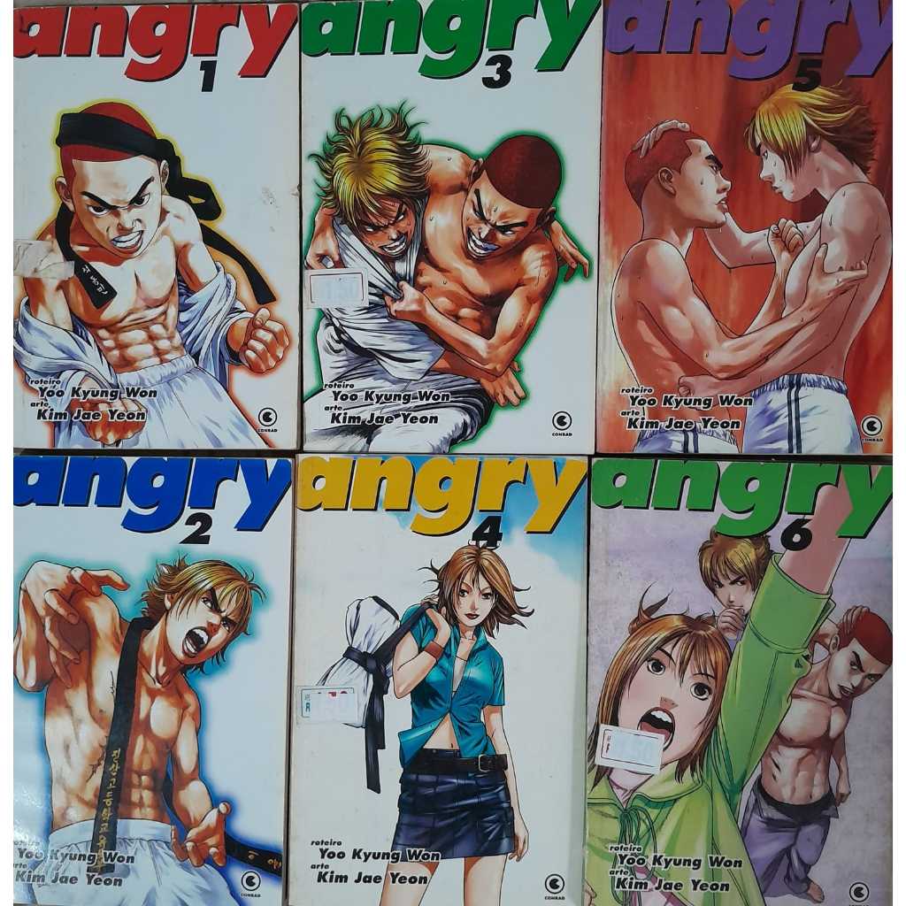 Angry 1 a 6 série completa | Shopee Brasil