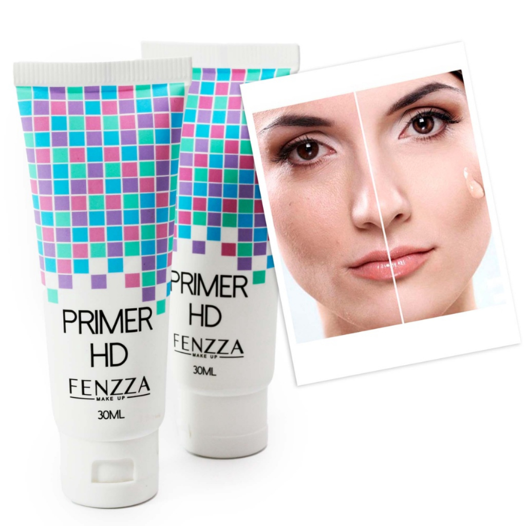 Primer HD Facial Fixação Pré-Maquiagem Fenzza PR63 | Shopee Brasil