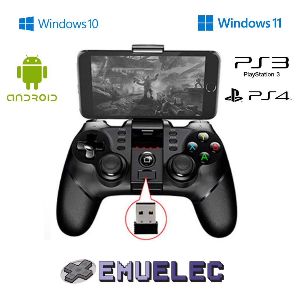 Controle Joystick Ipega-9076 Bluetooth Wireless 2.4 Ghz Ps3, Ps4, Vr ...