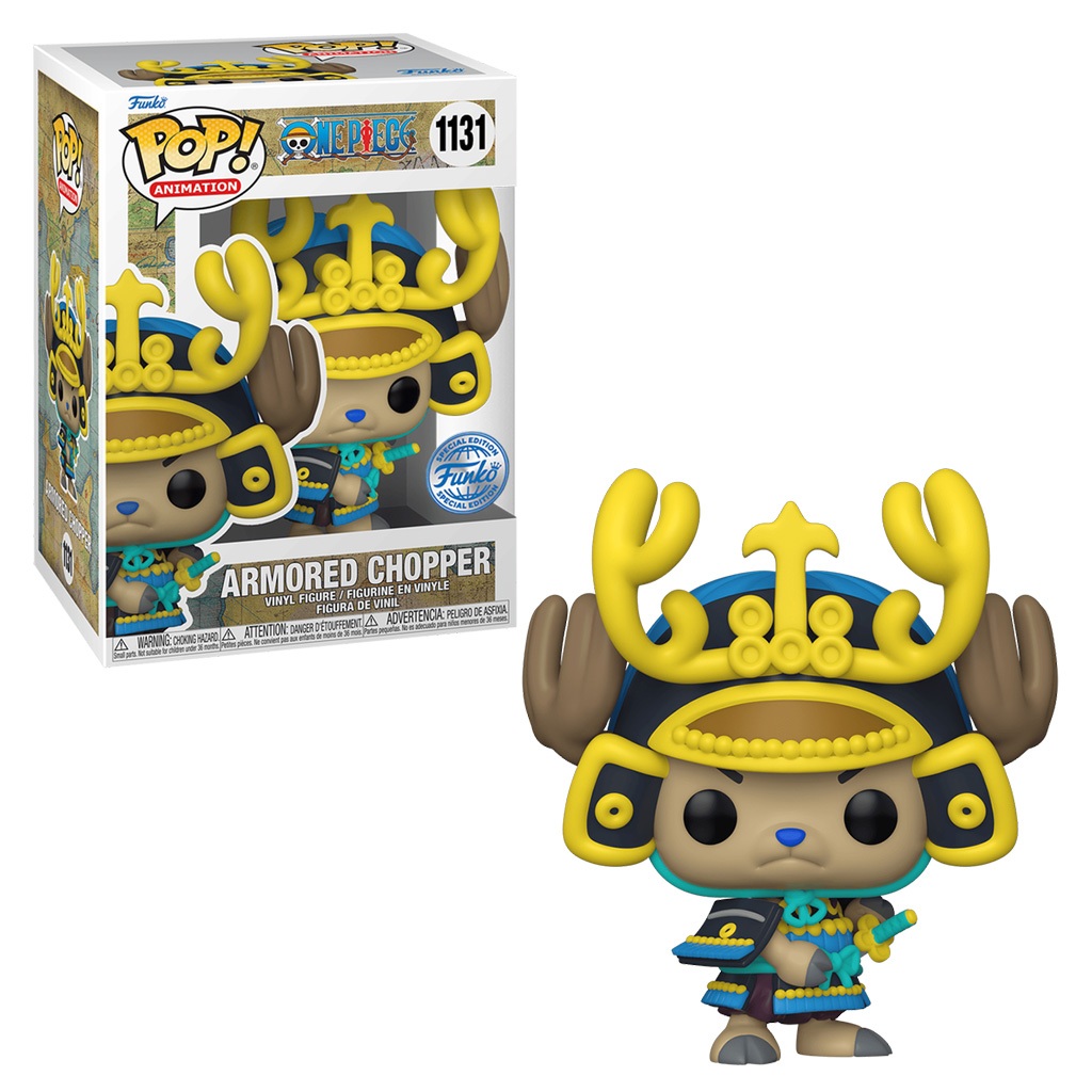 FUNKO ANIMATION ONE PIECE EXCLUSIVE - ARMORED CHOPPER 1131 NOVO ...