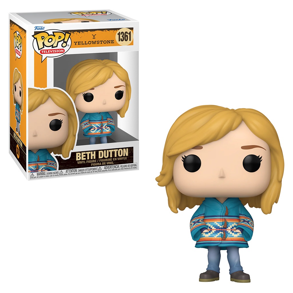 FUNKO POP TELEVISION YELLOWSTONE - BETH DUTTON 1361 NOVO ORIGINAL ...