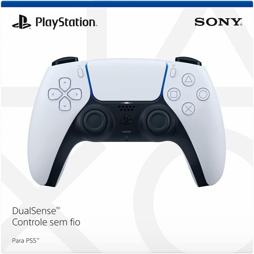Controle Ps5 Dualsense Sem Fio Novo Lacrado Original Nota fiscal Sony ...