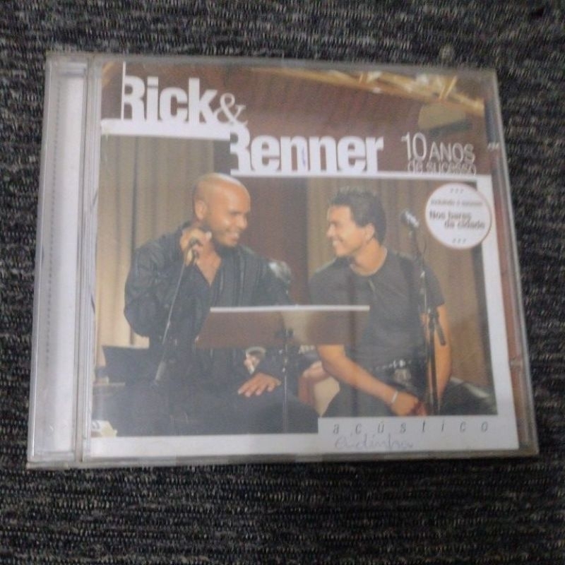 CD Sertanejo Rick & Renner 10 anos de sucesso acústico | Shopee Brasil