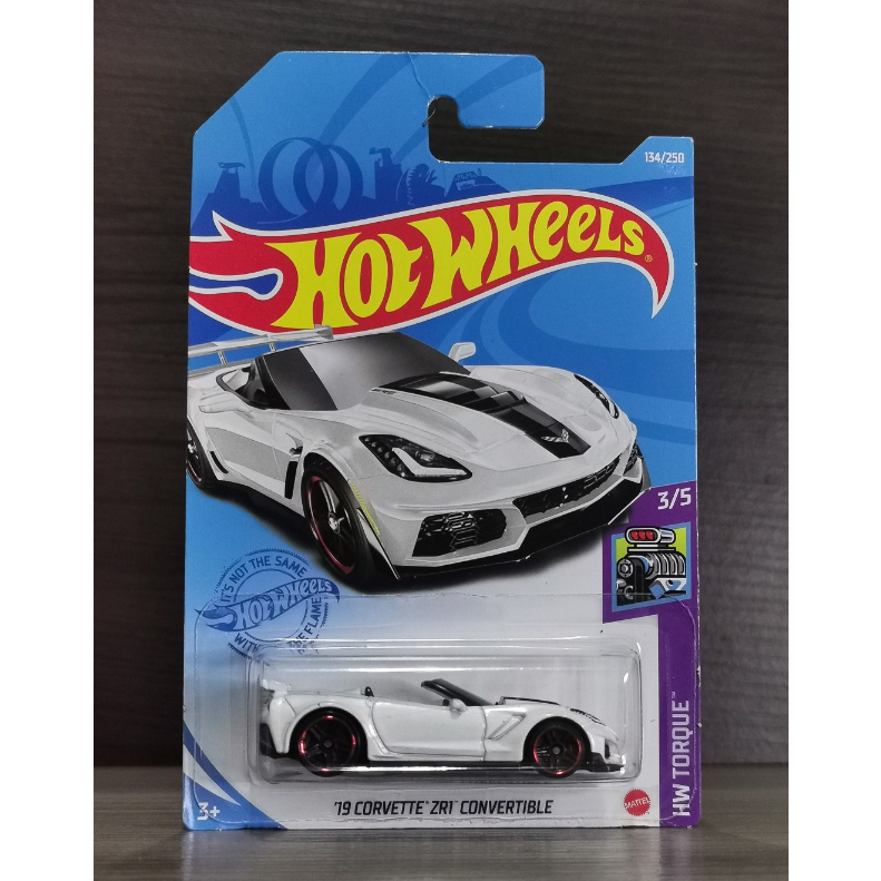 Hot Wheels - 19 Corvette ZR1 Convertible | Shopee Brasil