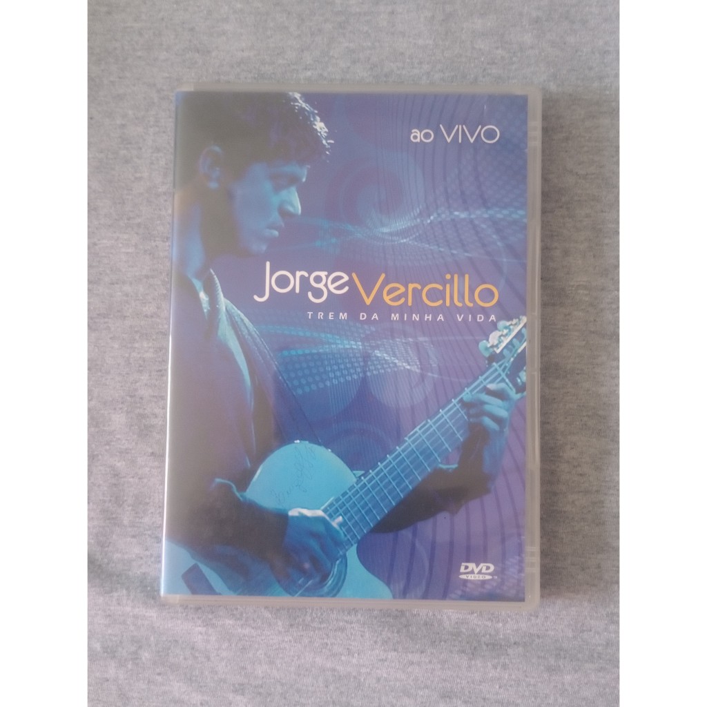DVD Jorge Vercillo - Trem da minha vida | Shopee Brasil