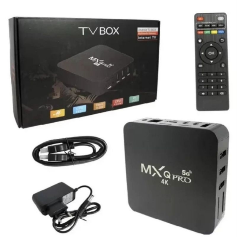 SmartBox rápida Original 4k 5g MxQ | Shopee Brasil