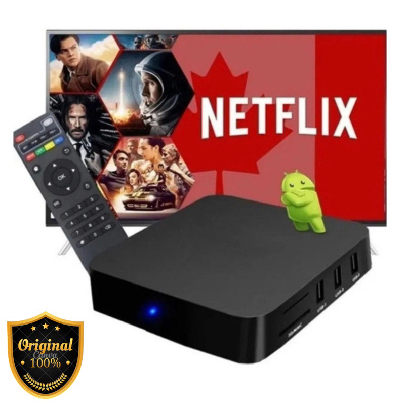Smart Box Tv android Transforme Sua Tv Tubo, Lcd, Led Em Smart Tvbox ...