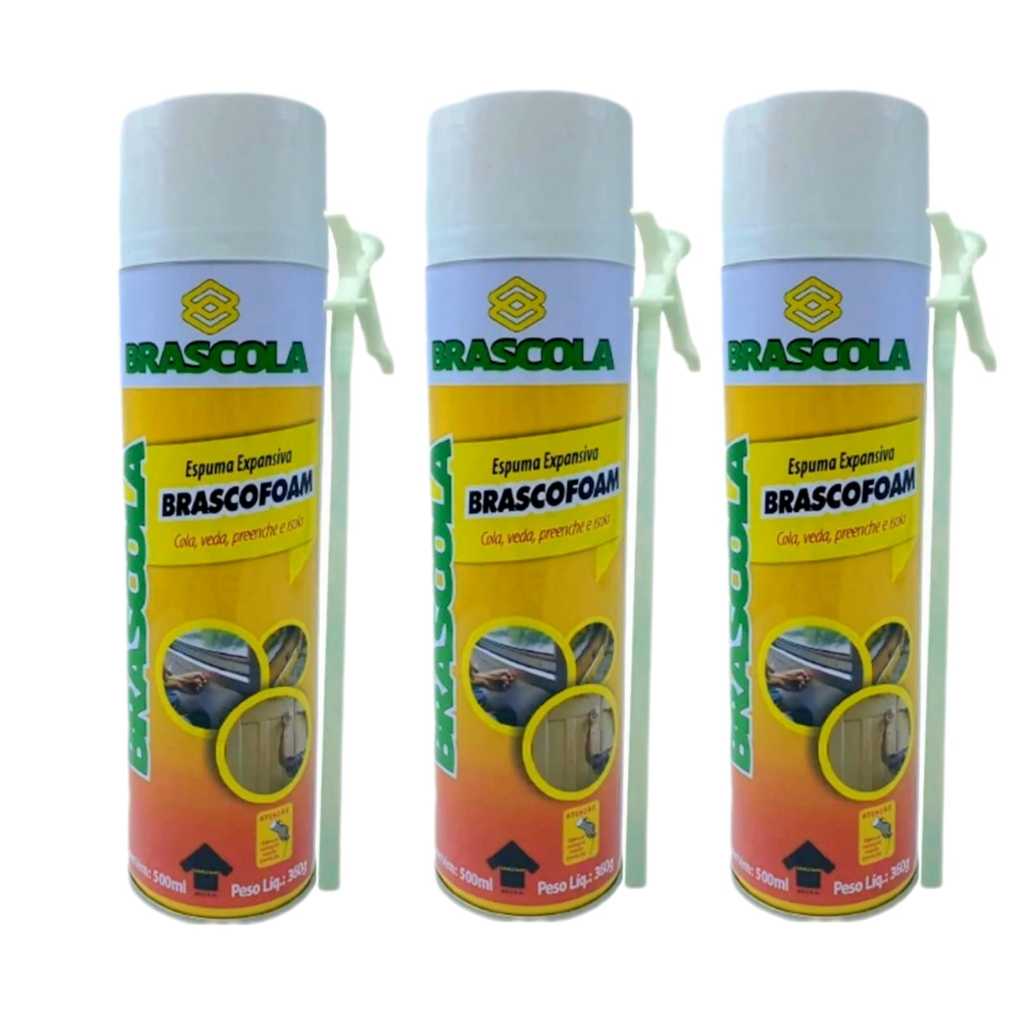Espuma Expansiva Portas/janelas 360g/500ml Preenche E Isola | Shopee Brasil