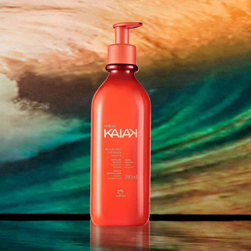 NATURA KAIAK CLASSICO FEM AQUA GEL POS SOL 390ML | Shopee Brasil