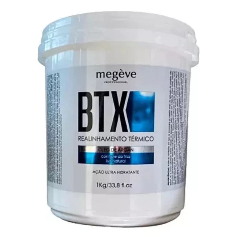 Botox Capilar BTX Megeve Realinhamento Térmico Profissional 1kg ...