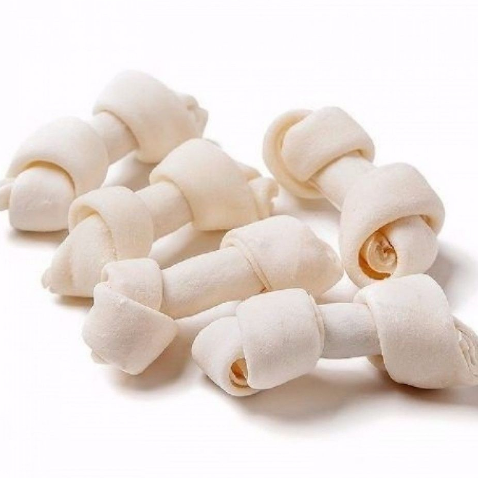 Osso de Couro Bovino Petisco Mastigável 3/4 - com 4 unid. | Shopee Brasil