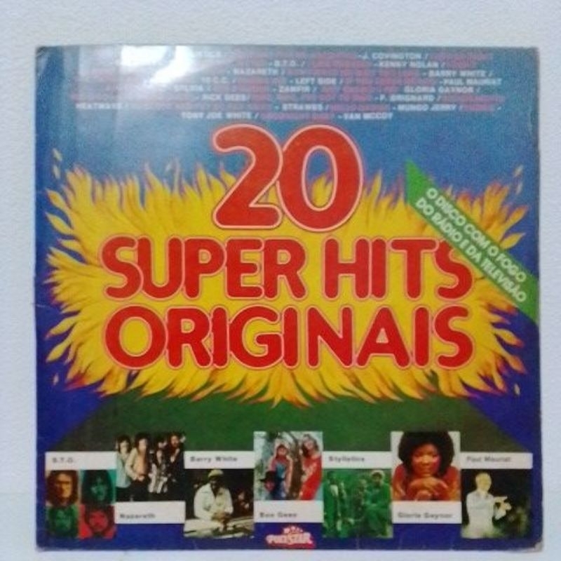 Vinil LP 20 Super hits originais 1977 | Shopee Brasil