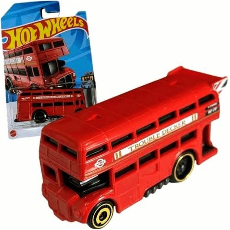 Hot Wheels TROUBLE DECKER / HW METRO 7/10 / Lote “L” 2023 / HKG63 ...