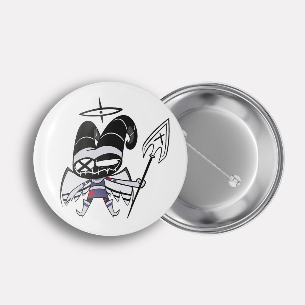 Botton Personalizado Hazbin Hotel - Chibi Lute | Broche | Shopee Brasil