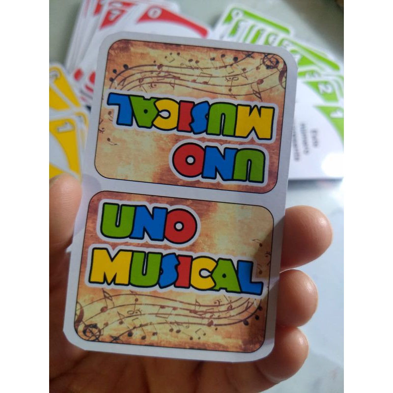 Jogo do Uno Musical | Shopee Brasil