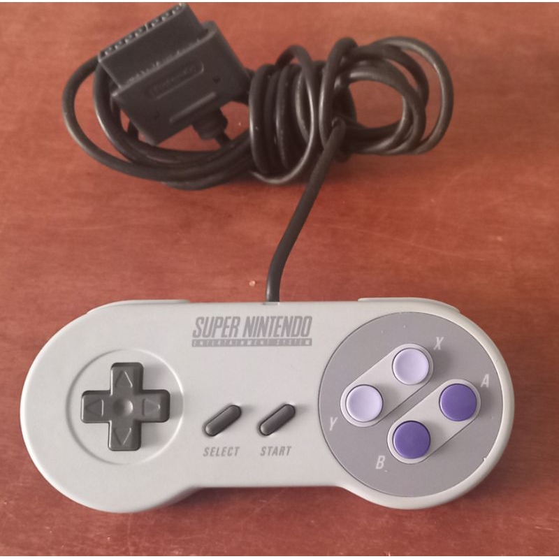 Controle Super Nintendo Original Novinho | Shopee Brasil