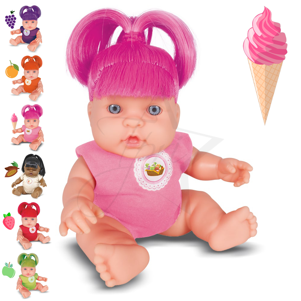 BONECA ORIGINAL COLEÇÃO FRUTINHAS COMPLETA COM CHEIRO DE TUTTI FRUTTI ...