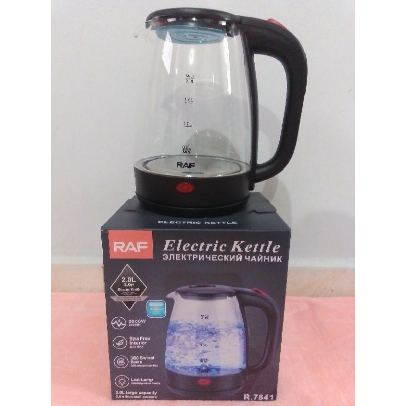 jarra elétrica chaleira elétrica de vidro RAF 220v | Shopee Brasil