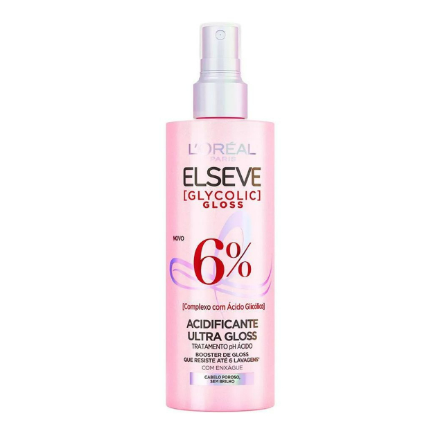 Spray Acidificante Elseve Glycolic Gloss 200ml | Shopee Brasil