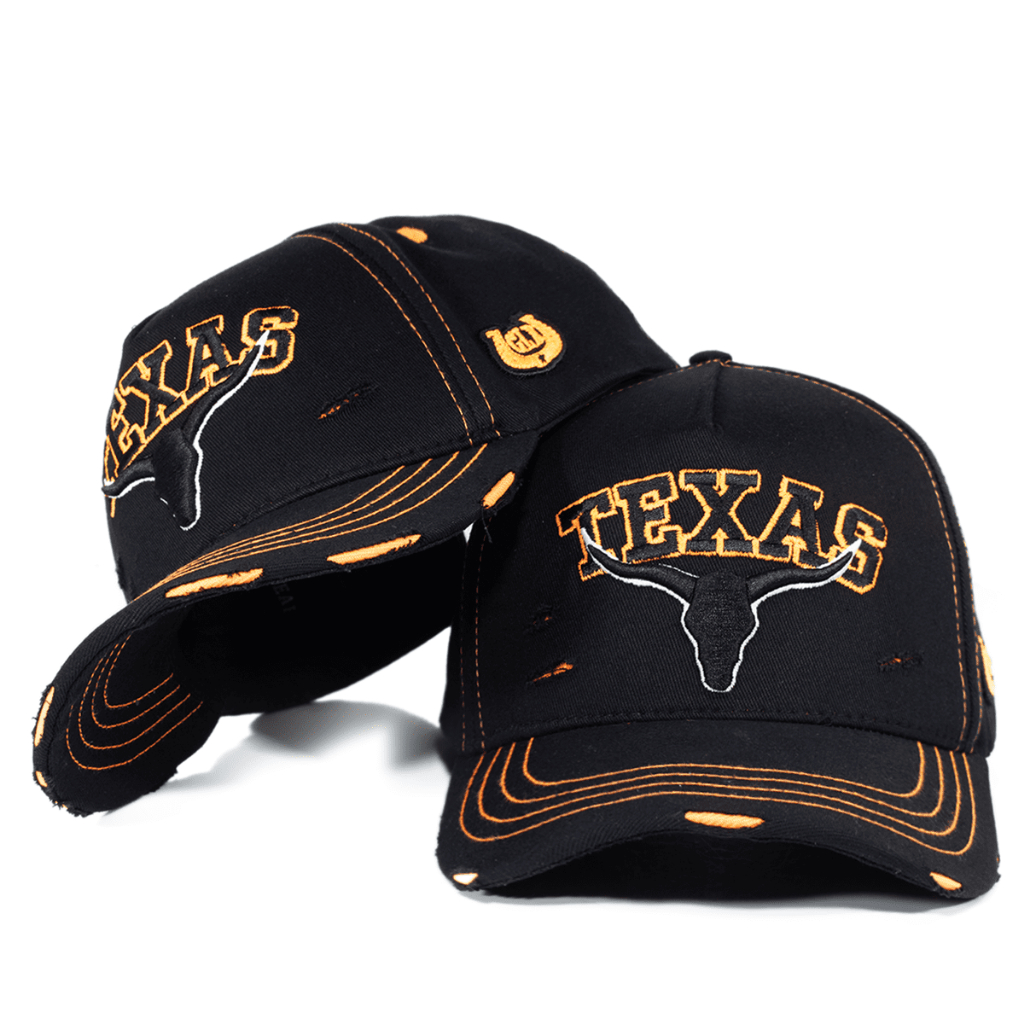 Boné Snapback Country Texas Lançamento Aba Curva Rasgadinho | Shopee Brasil