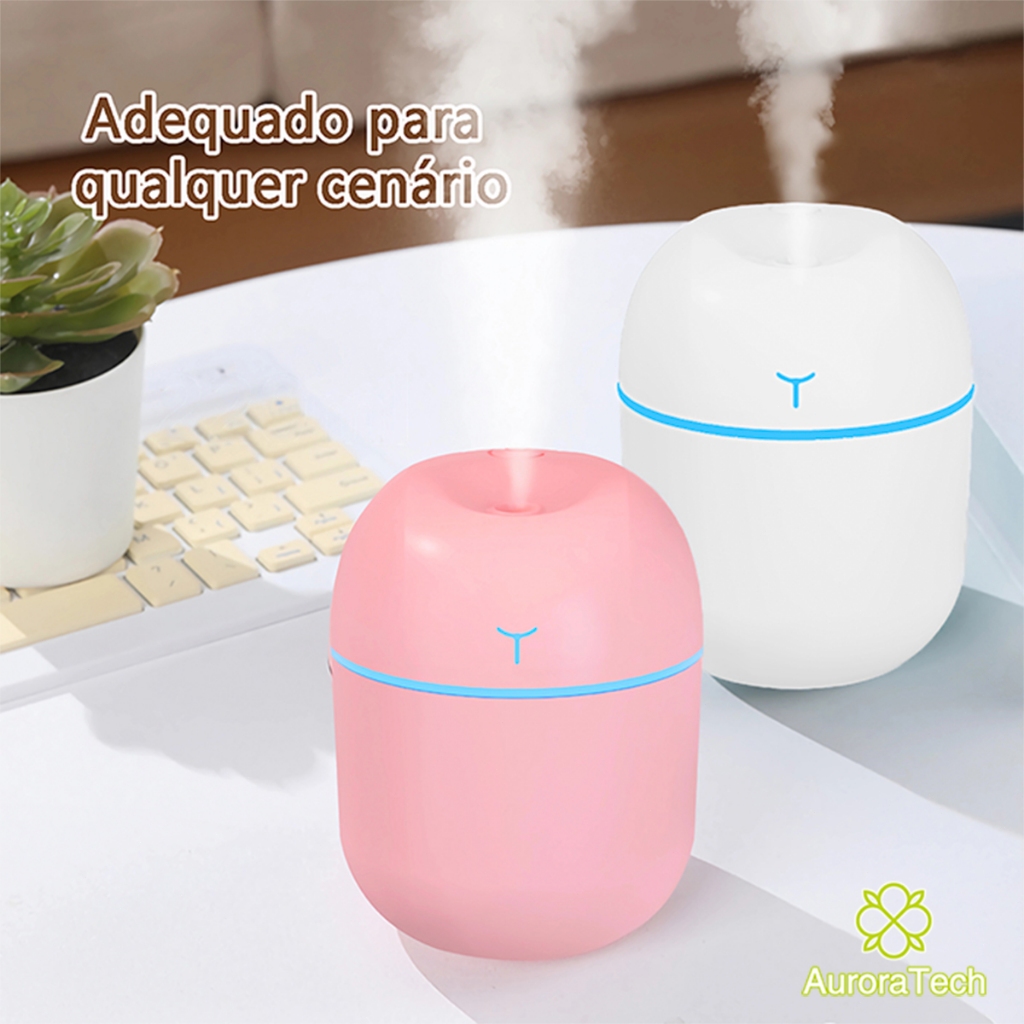 Mini Umidificador De Ar Portátil Aromatizador Ultrassonico Egg Difusor ...