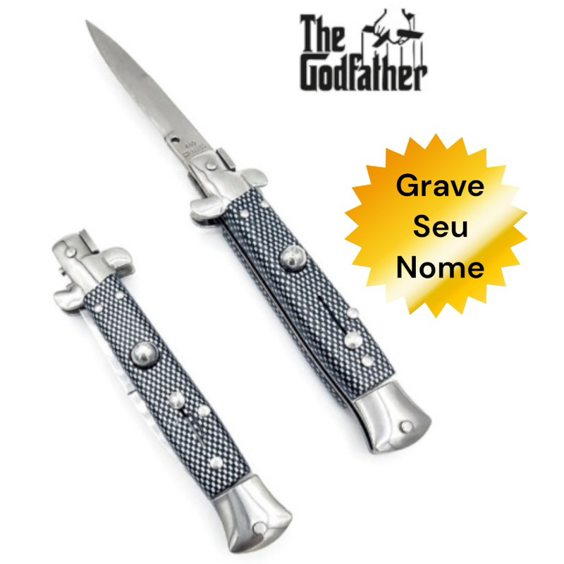 Canivete Personalizado Italiano Camping Pesca Coleção | Shopee Brasil