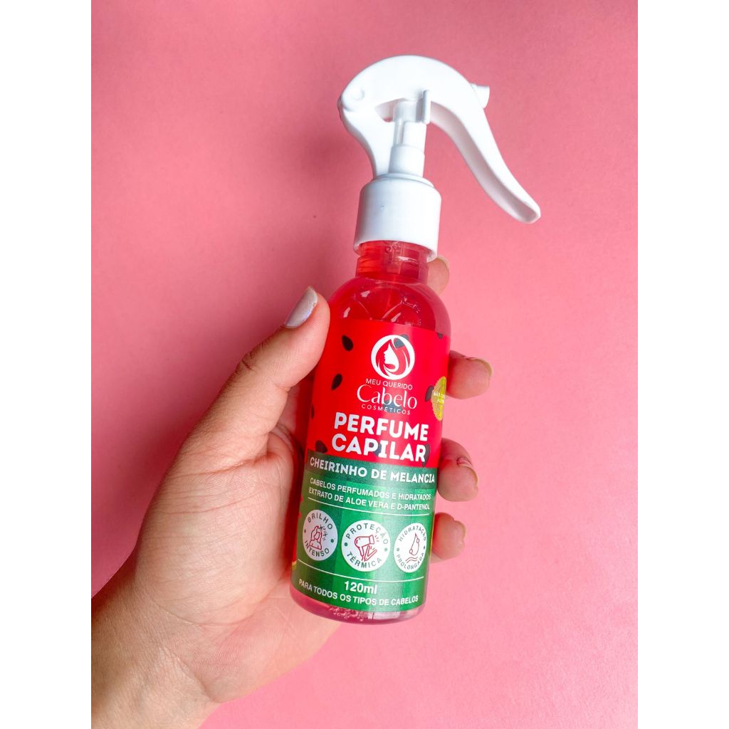 Perfume Para Cabelo Sem Álcool e com Proteção térmica Térmica - 120ml ...