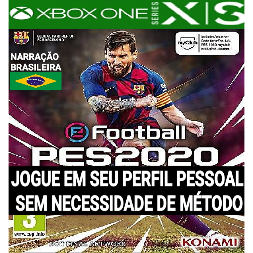Pes 2020 Xbox One Xbox Series X|S Sem Métodos | Shopee Brasil