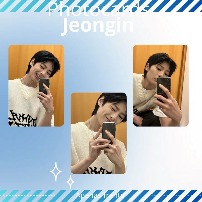 kit 3 photocards i.n jeongin stray Kids | Shopee Brasil