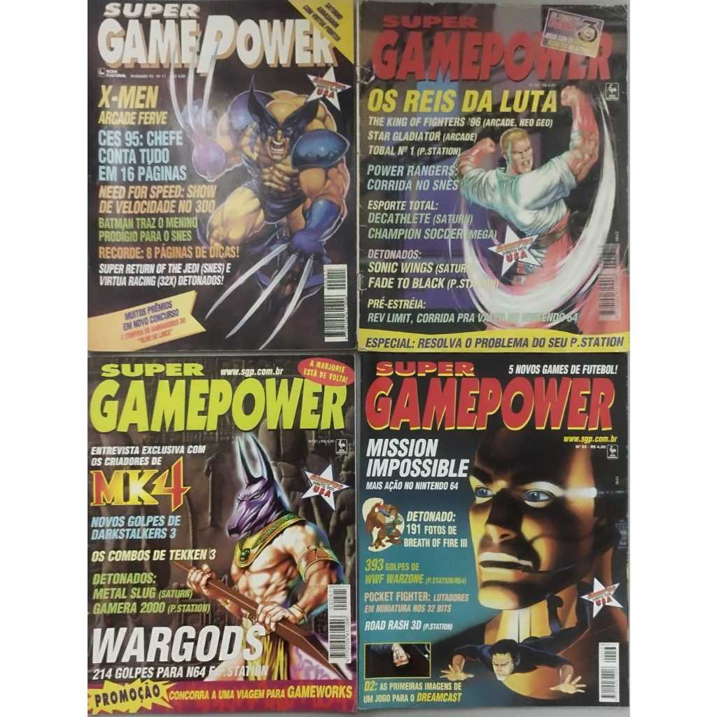 Revista Super Game Power - Diversos Numeros - Corre Que Ta Baratinho