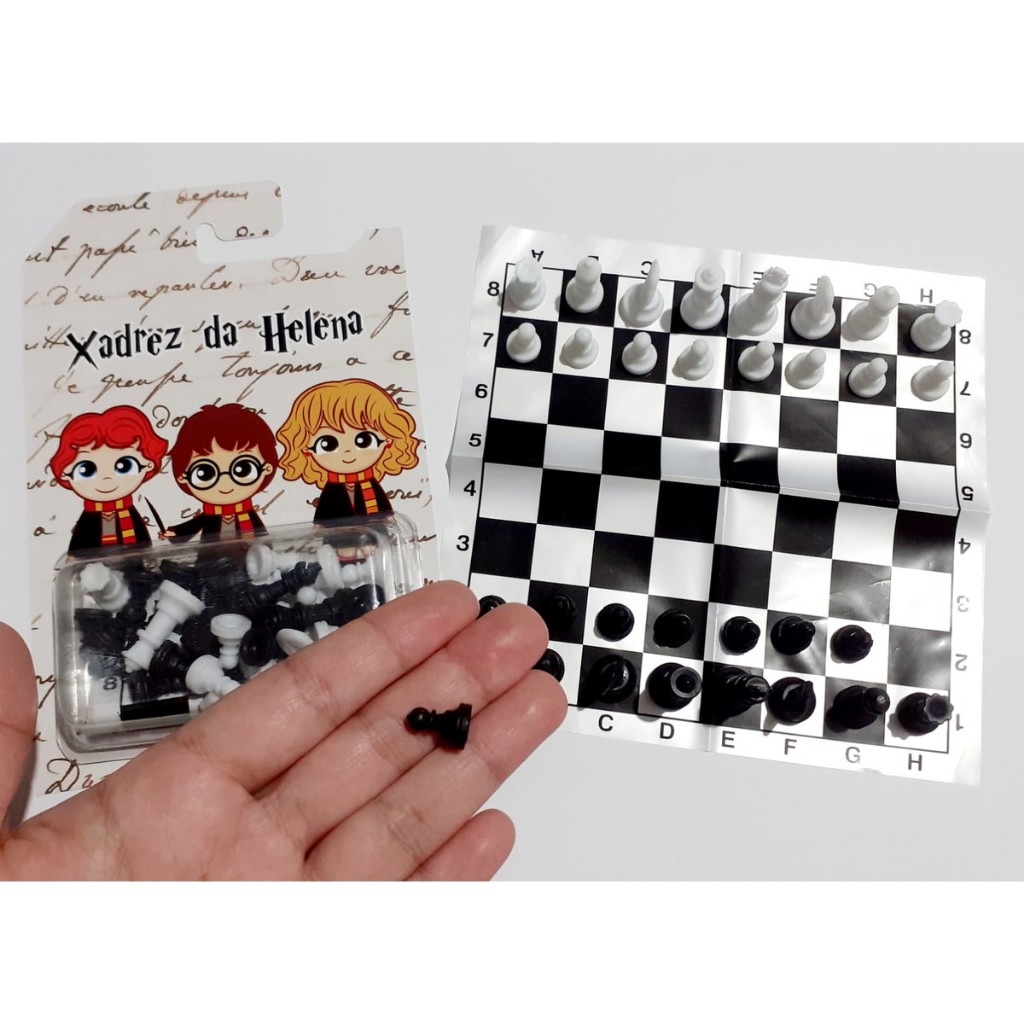 Mini Jogo de Xadrez Harry Potter | Shopee Brasil