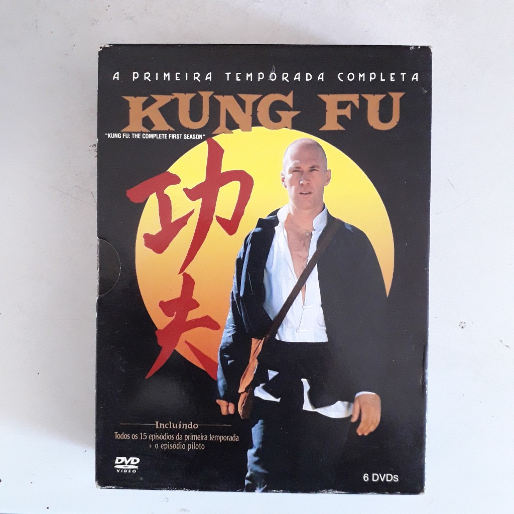 Box 6 DVDs Kung Fu - Primeira Temporada Completa - David Carradine ...