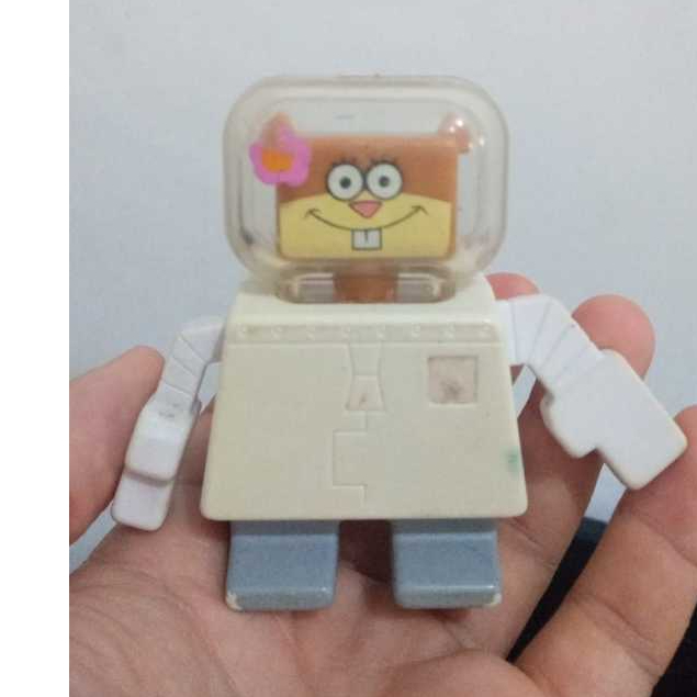 Boneca sandy bob esponja vintage burger king | Shopee Brasil