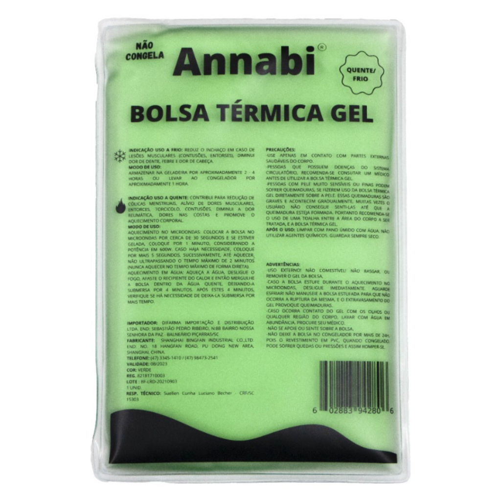 Bolsa Termo Gel Térmica Quente Fria Alivio Dor Joelho Costas Coluna ...