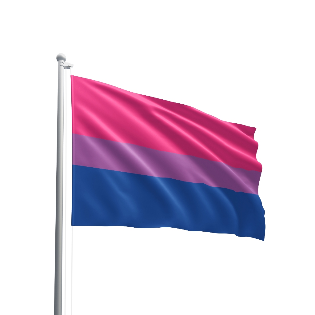 Bandeira Bissexual LGBTQIA+ Tecido Oxford 140x80cm | Shopee Brasil