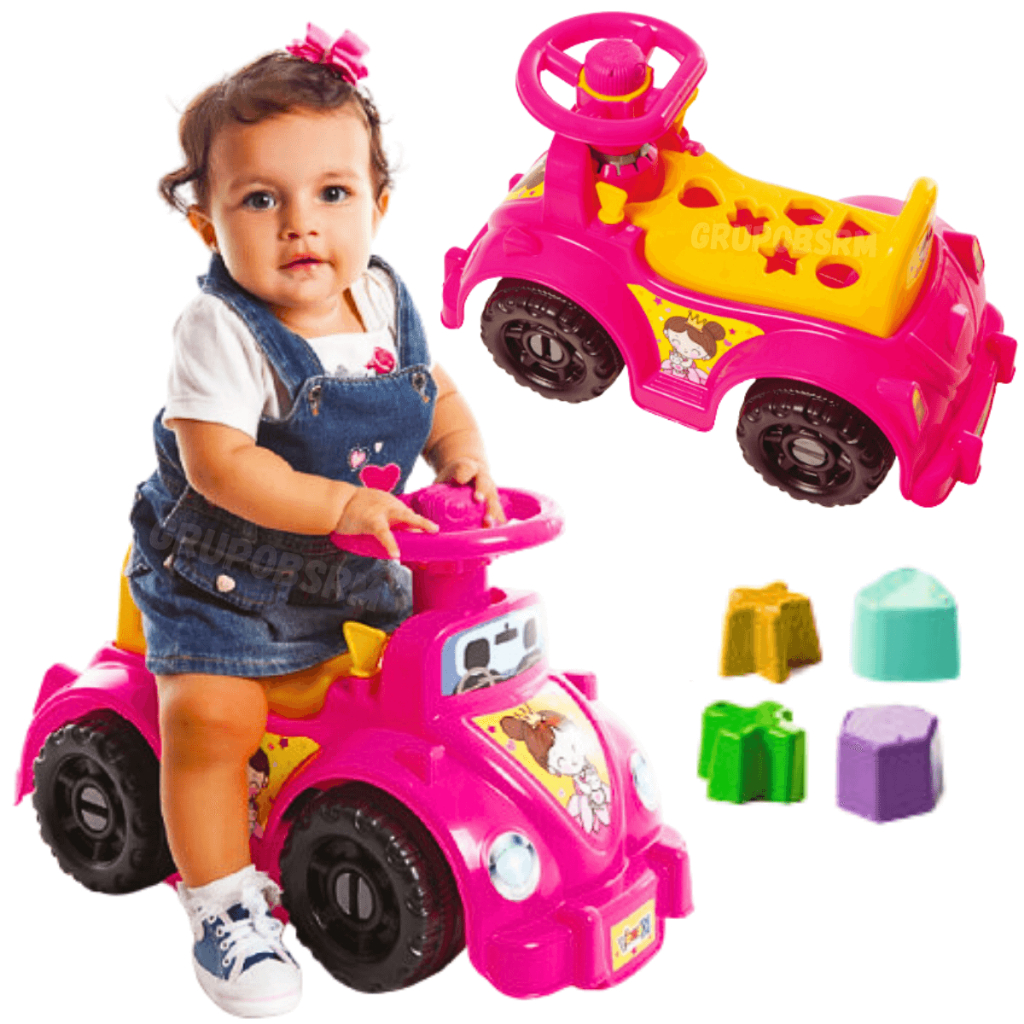 Kit andador infantil totokinha bebe carrinho de passeio menina totoka ...