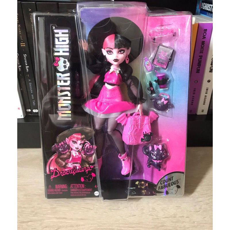 Monster High Draculaura Core refresh | Shopee Brasil