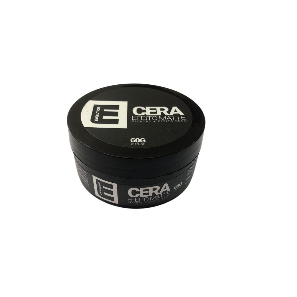 cera Modeladora Efeito Seco (matte) Evolution Barber 60g | Shopee Brasil